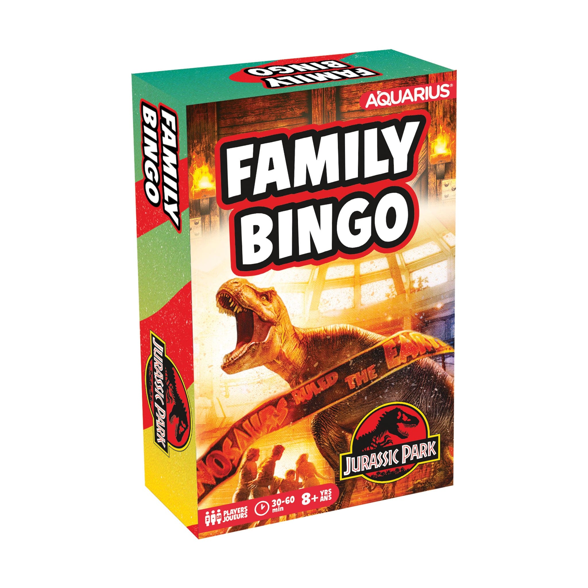 Jurassic Park Family Bingo Game - NMR