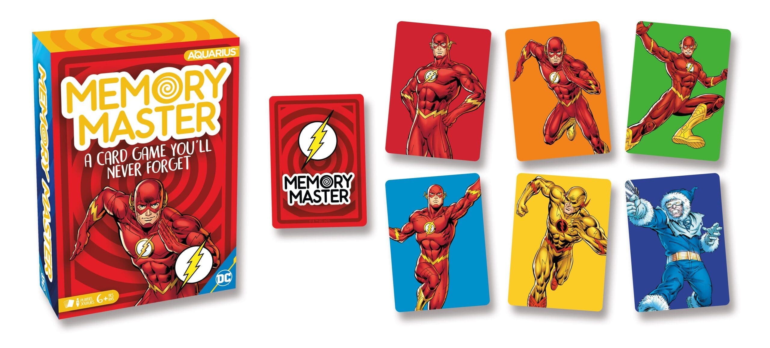 DC Comics The Flash Memory Master Card Game - NMR