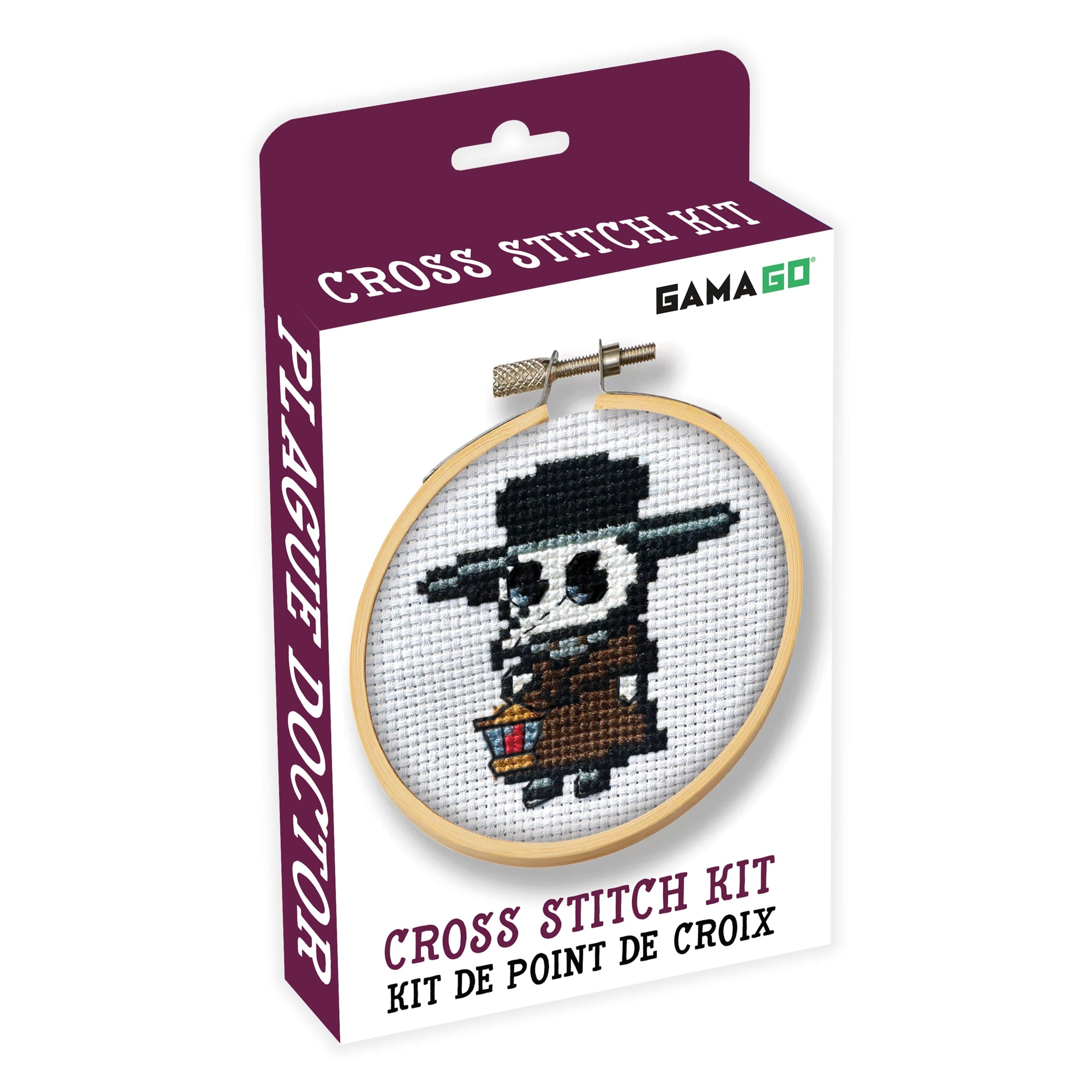 Plague Doctor Cross Stitch Embroidery Kit - NMR