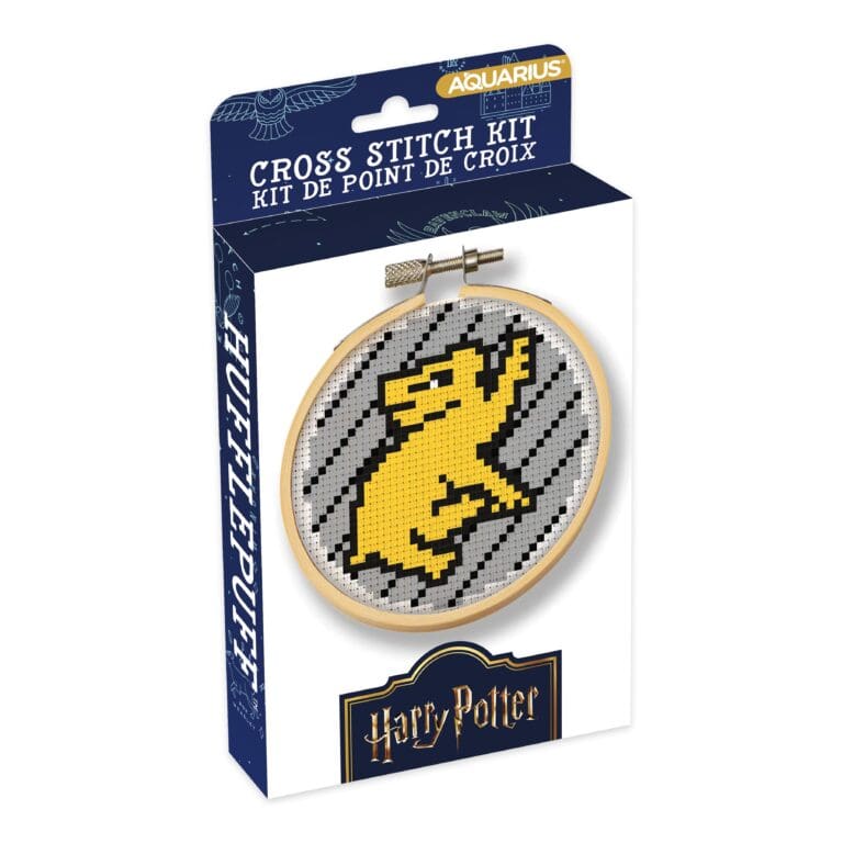Harry Potter Hufflepuff Cross Stitch Embroidery Kit (PDQ) - NMR